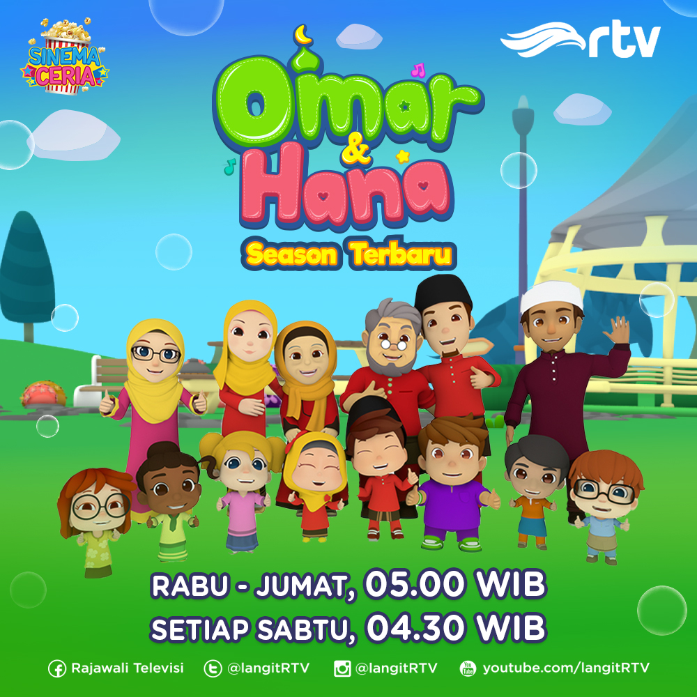 RTV on Twitter: "Ikuti cerita Omar dan Hana hari ini yuk karena akan ada ilmu pengetahuan baru ...