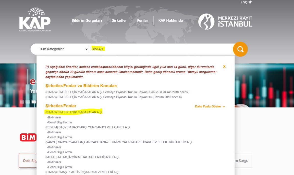 Serkan Ünal on Twitter: "Öncelikle tablolara ulaşmamız gerekir. KAP ayrıntılı dip notlara ...