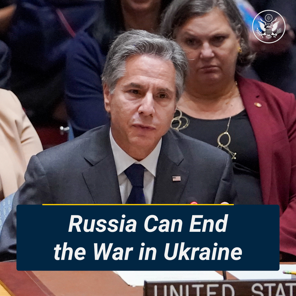 Department Of State On Twitter Secblinken On President Putins War