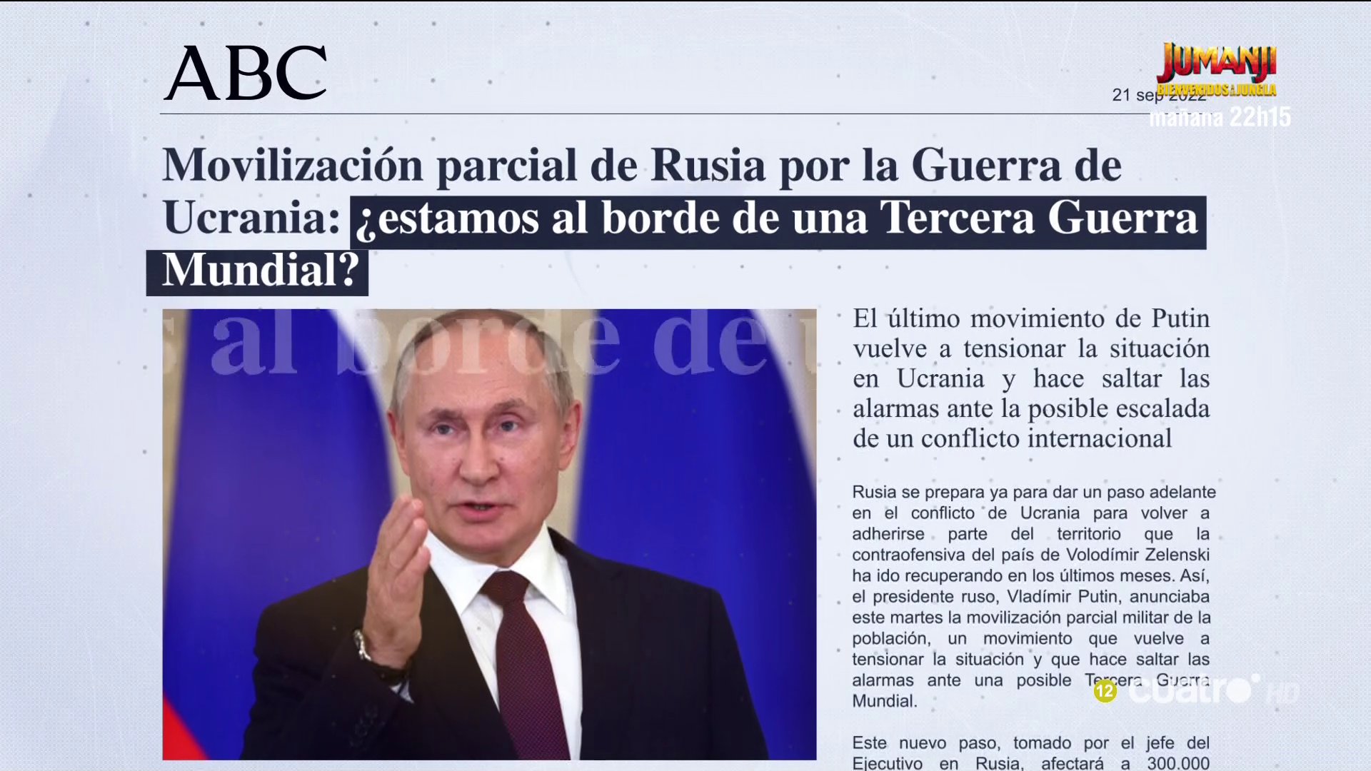 Iker Jiménez On Twitter ¿estamos Al Borde De Una Tercera Guerra