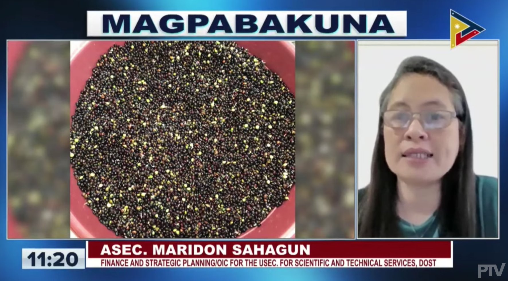 PTVph on Twitter: "DOST ASec. Maridon Sahagun says an invention by Dr. Doralyn Dalisay was ...