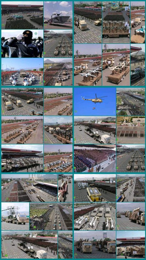 במצעד צבאי הציגו החות'ים ארסנל נשק איראני מרשים תוך קריצה של חיזבאללה - Nziv.net