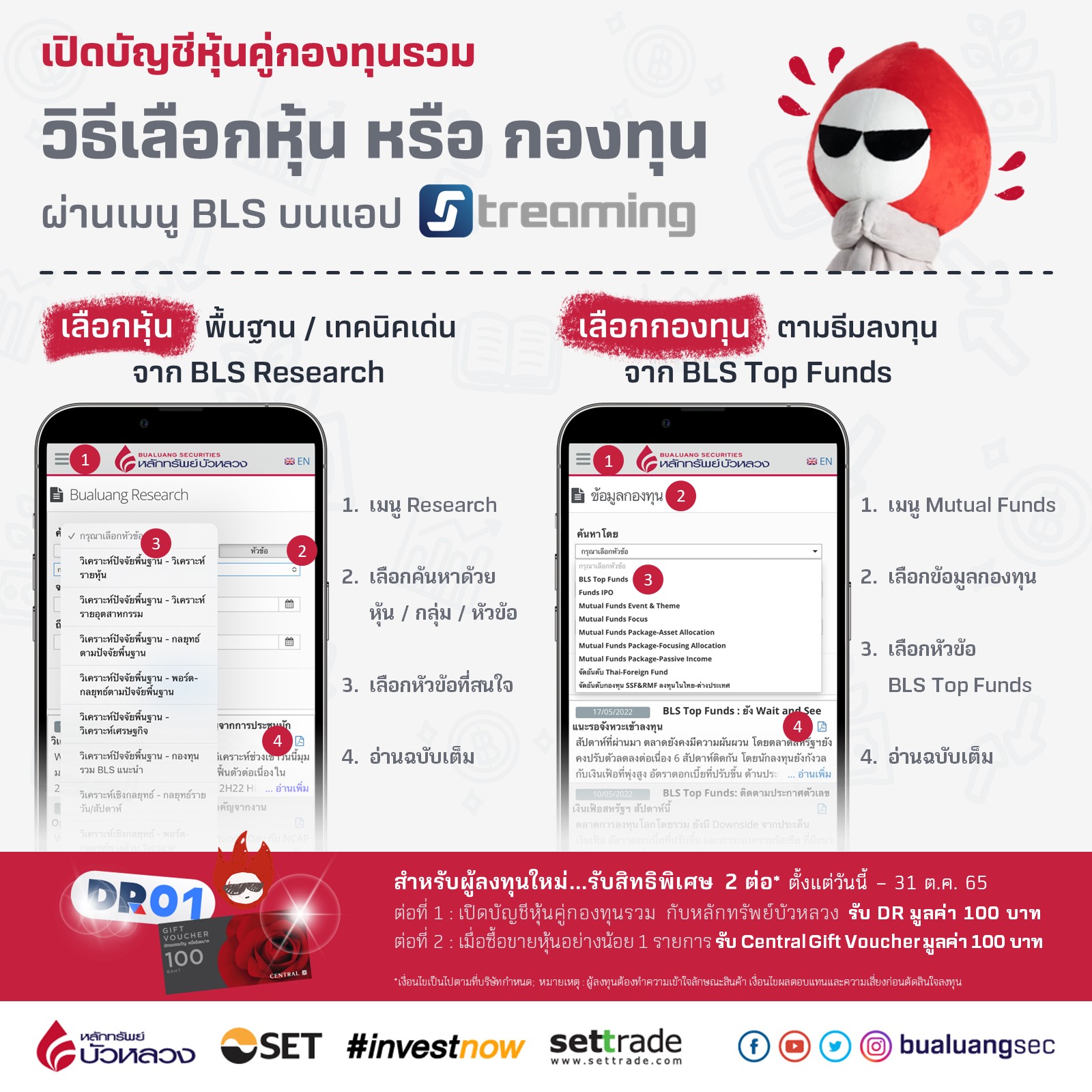 Bualuang Securities On Twitter ð āļāļ·āđāļ āļŦāļļāđāļ āļŦāļĢāļ·āļ āļāļāļāļāļļāļ āļāļąāļ§āđāļŦāļāļāļĩ