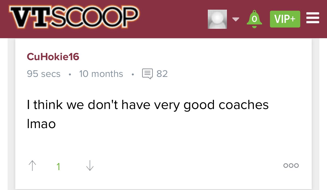 Message Board Geniuses on Twitter: "🚨MELTDOWN ALERT 🚨 #VirginiaTech is down 13-7 at the half. # ...