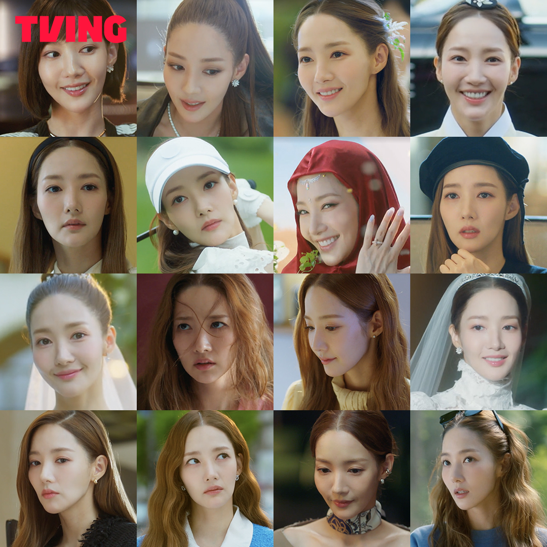 티빙(TVING) on Twitter: "⚠️진짜 1화만 모았음 1화 박민영 스타일링.zip (사실 더 있다는 소문이..) 💗퐁당퐁당 격일 로맨스 #월수금화목토 #지금바로 ...