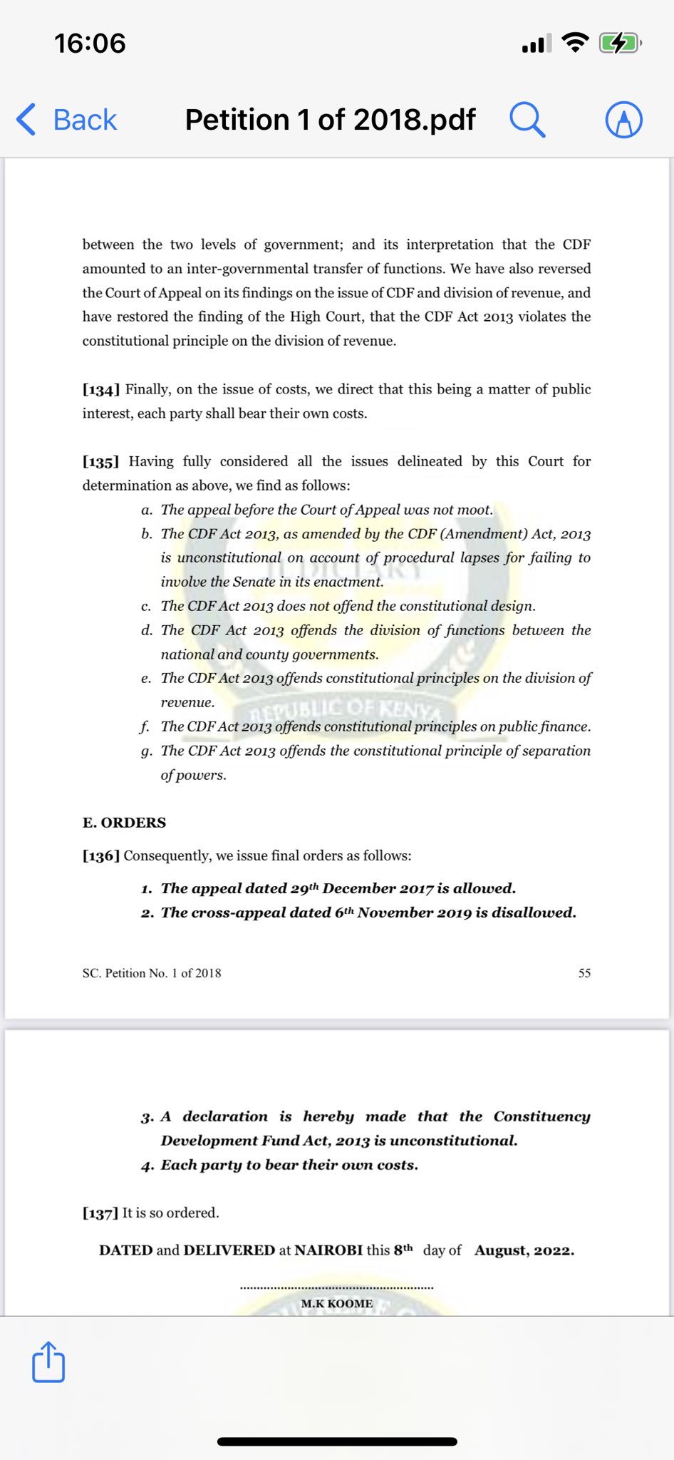 Otiende Amollo, SC,MP, EBS (@OAmollo) / Twitter