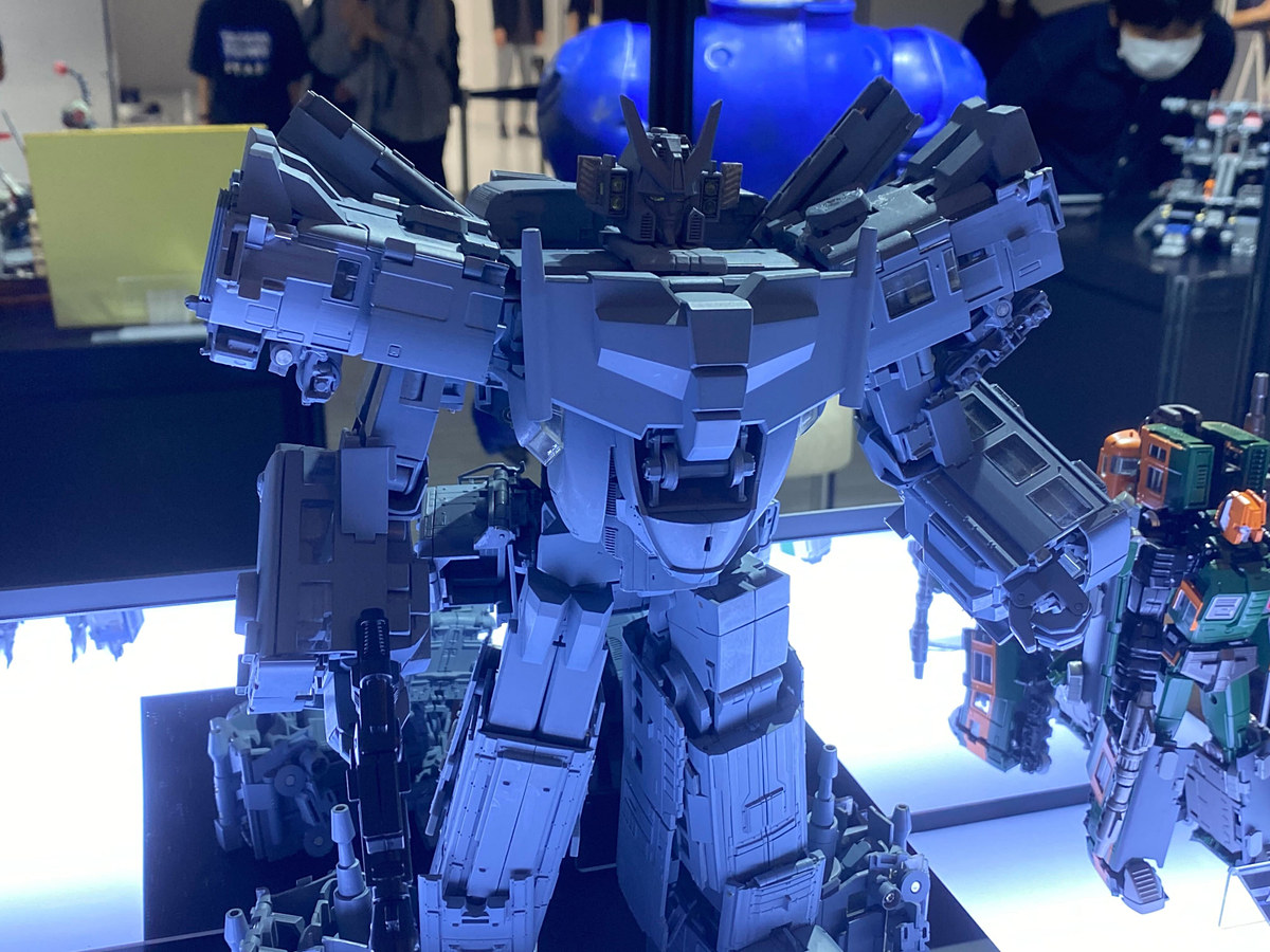 HOBBY Watch on Twitter: "【タカラトミーエキスポ】トランスフォーマーMPG「トレインボット」6体合体の「ライデン」初公開 https://t.co/Np8vOHTCls ...