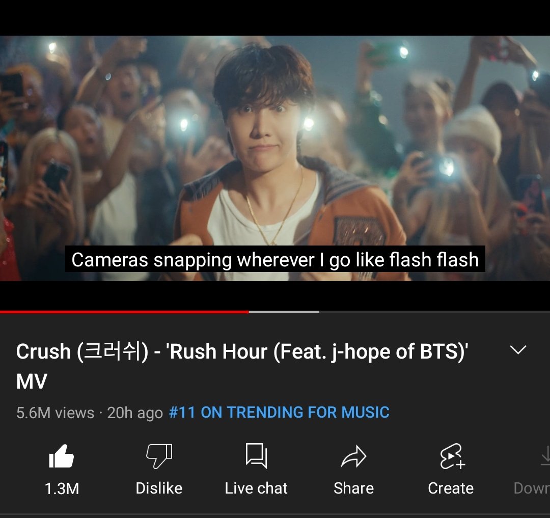 Unaay on Twitter: "RT @Jhope_Indonesia: INDOMY, please keep streaming the 'Rush Hour' MV. Let's ...
