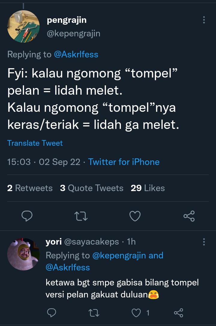 KUMPULAN TWIT LUCU BIKIN NGAKAK — a thread - Thread from malika ...
