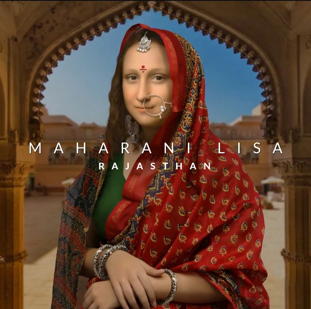 Thread If Mona Lisa born in South Delhi she would be "Lisa Mausi ...