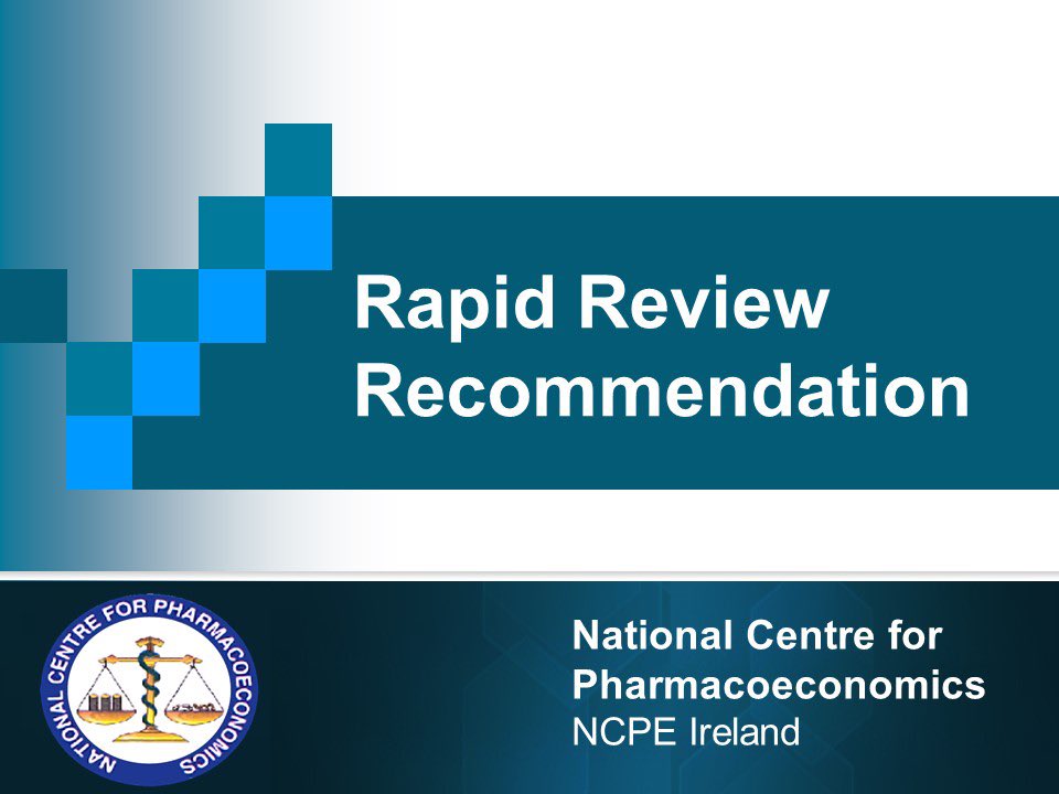 NCPE on Twitter: "The NCPE have completed a Rapid Review of Buprenorphine prolonged-release ...