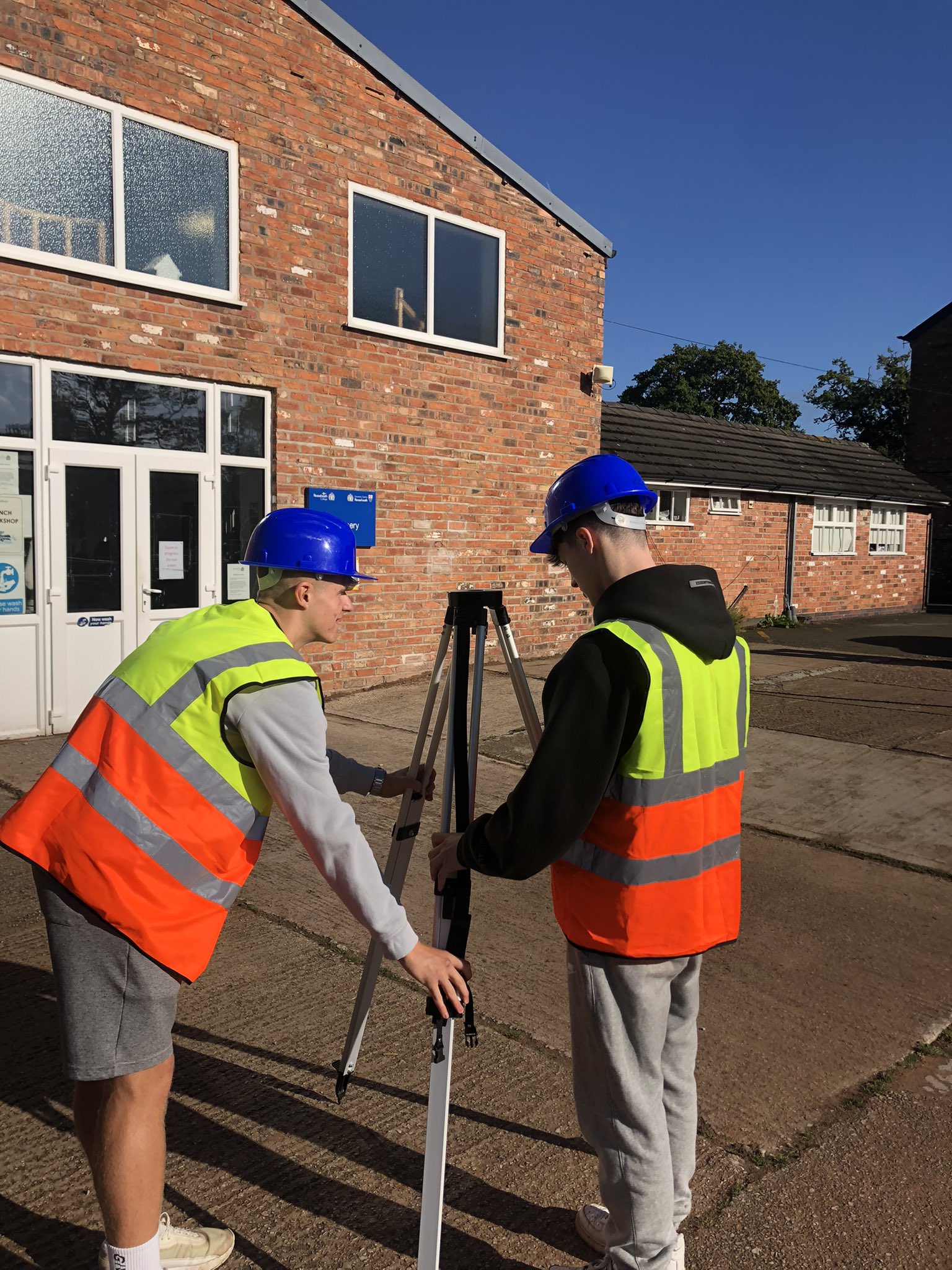 RHC Construction on Twitter: "Our year 2 Built Environment learners started their Surveying unit ...