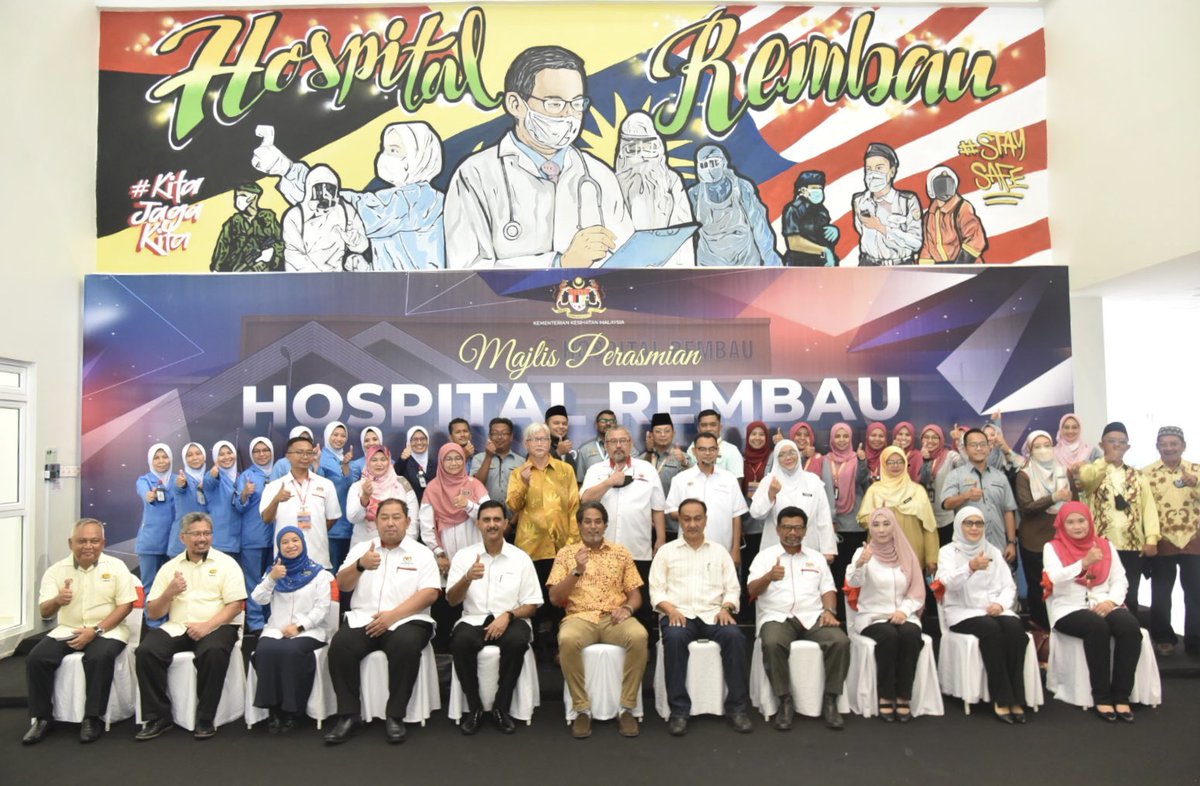 KKMalaysia🇲🇾😷 on Twitter: "RT @Khairykj: Sempena perasmian Hospital Rembau hari ini, saya telah ...