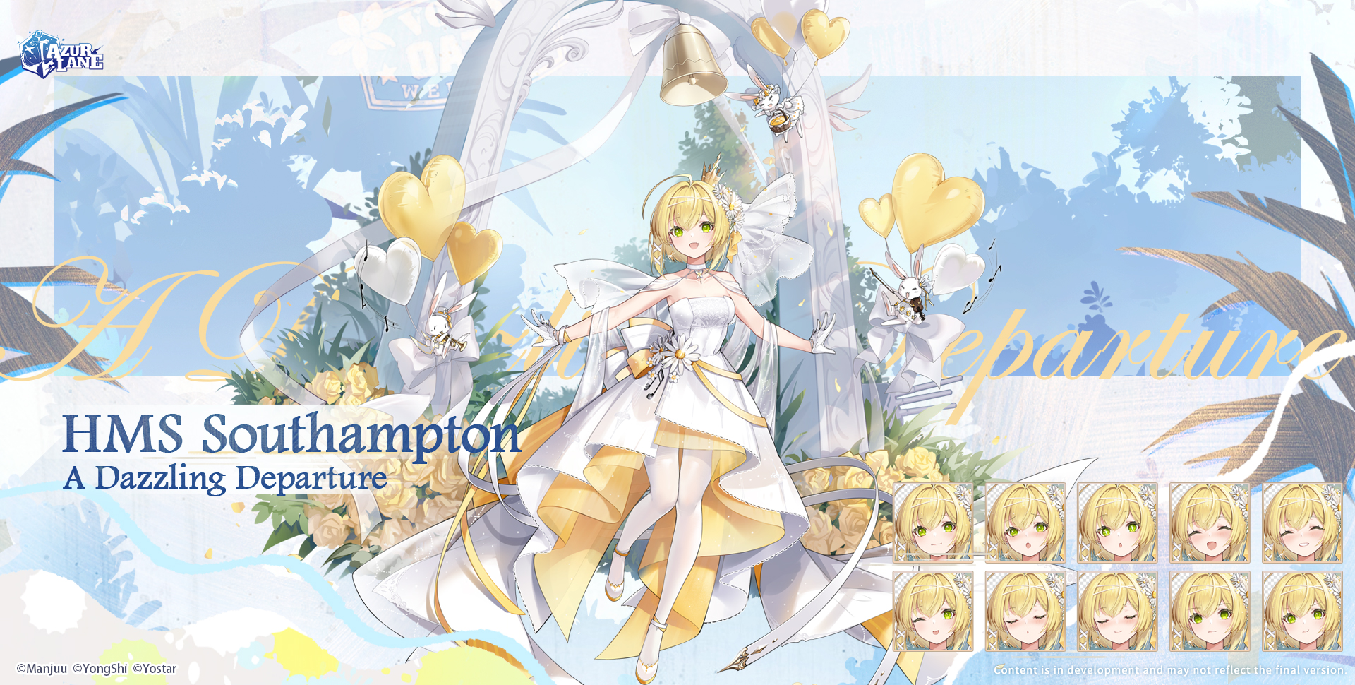 Azur Lane Official on Twitter: "★A Dazzling Departure★ New oath skin will be available in future ...