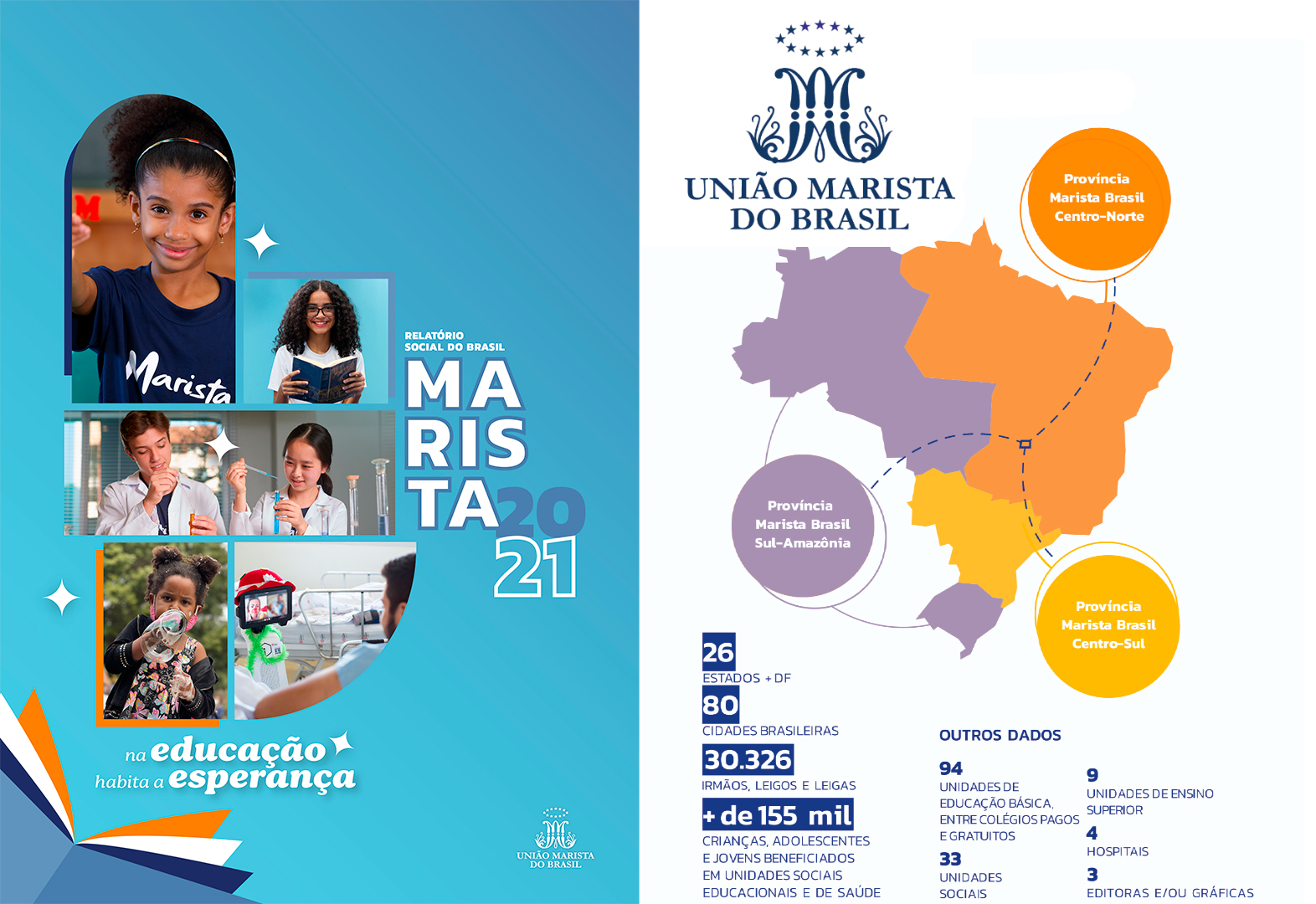 FMS Champagnat on Twitter: "A UMBRASIL publicou o Relatório Social dos Maristas no Brasil ...