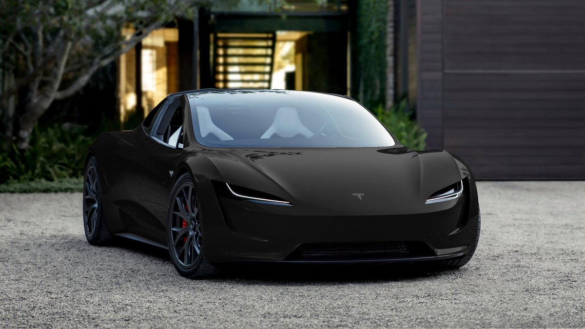 Tesla Convertible Black