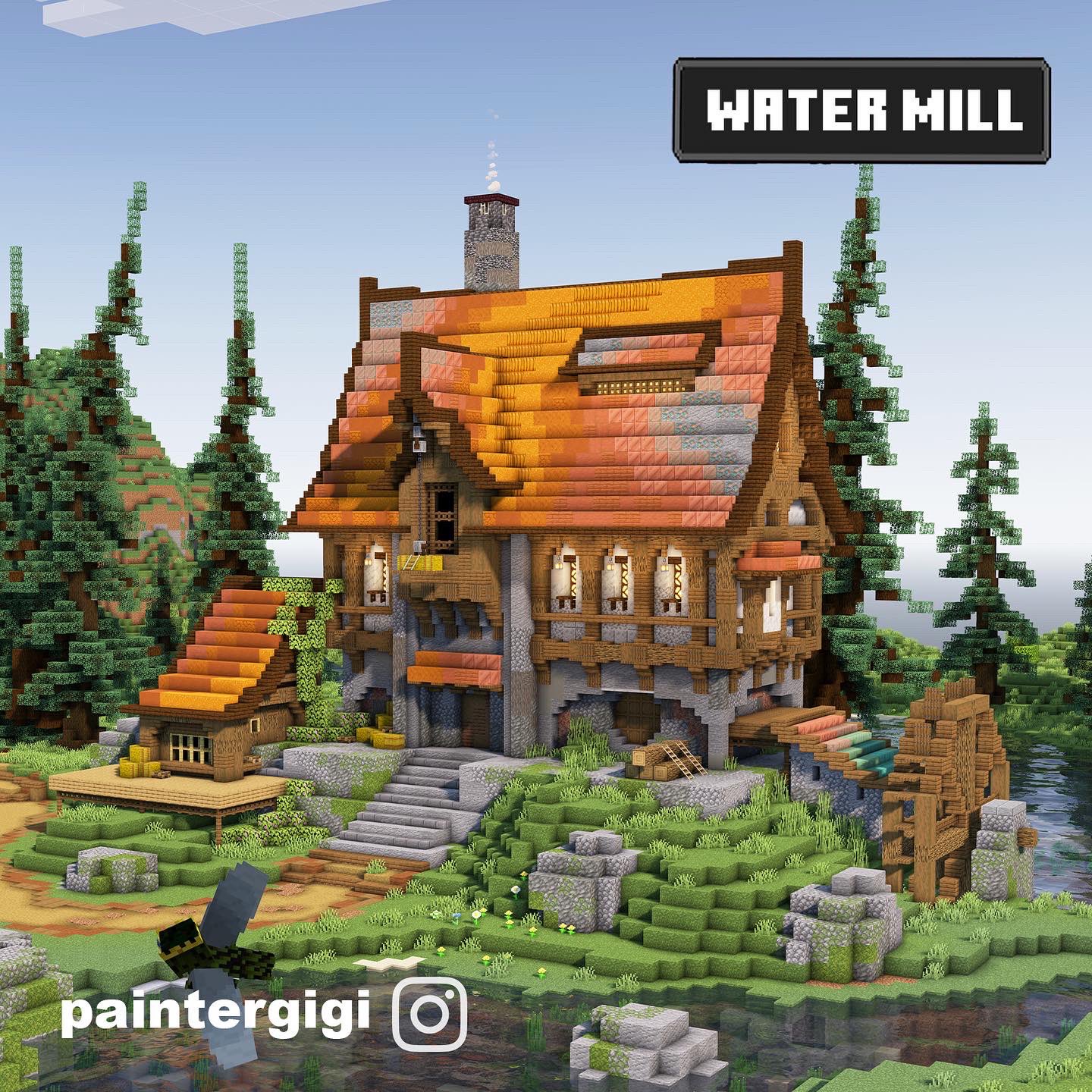 Minecraft Watermill