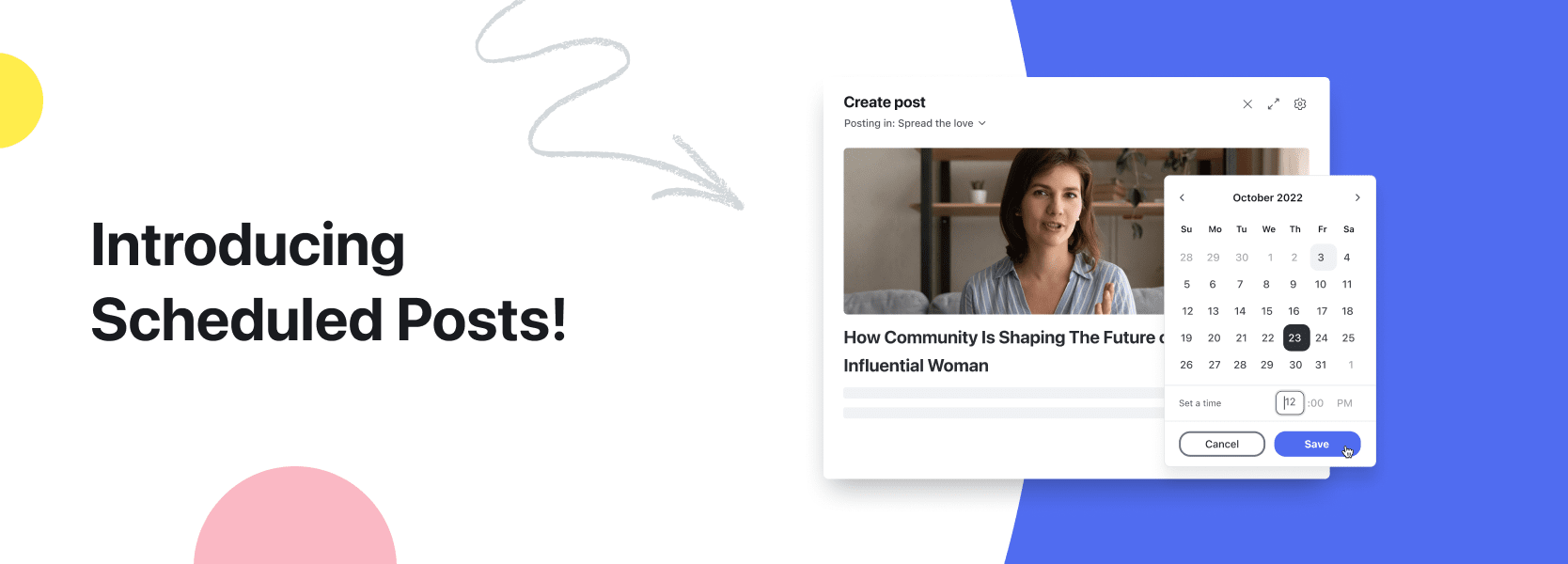 Circle on Twitter: "Community builders: We're giving you hours of time back today at @CircleApp ...