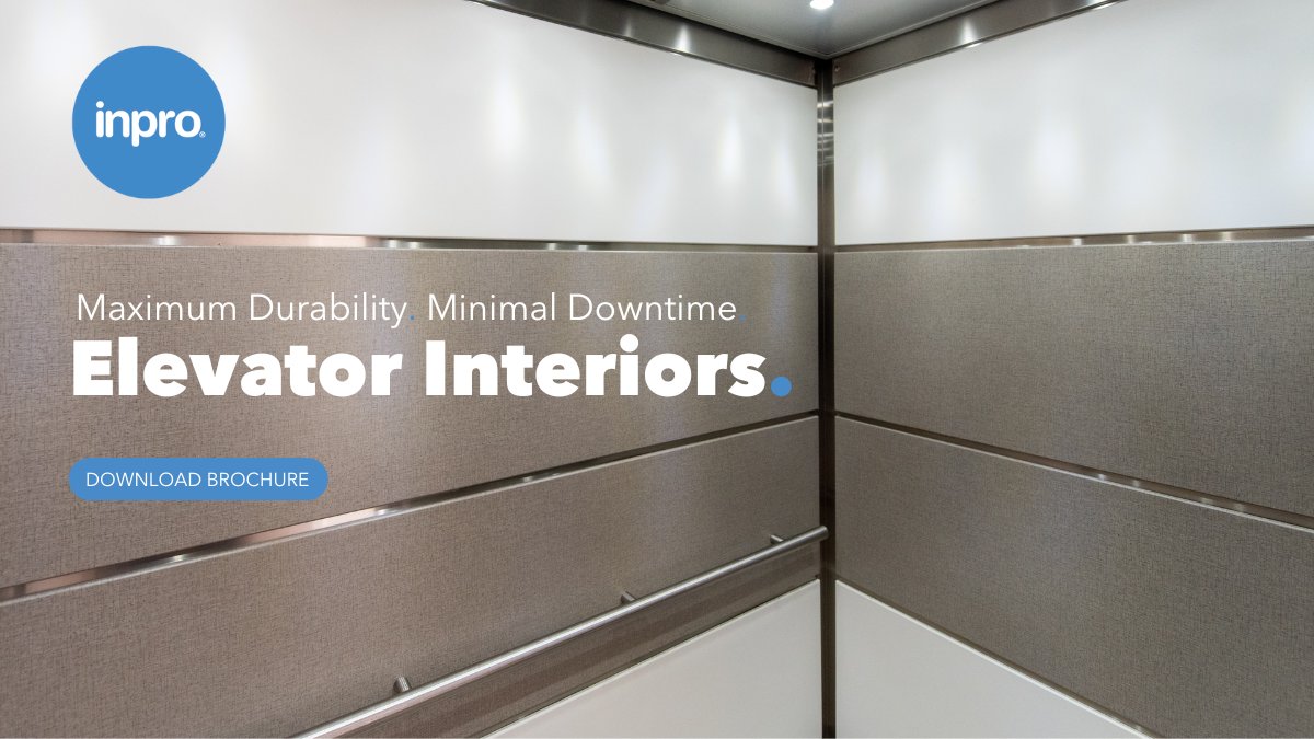 Inpro on Twitter: "Maximum durability with minimal downtime. Give your elevators a lift with our ...