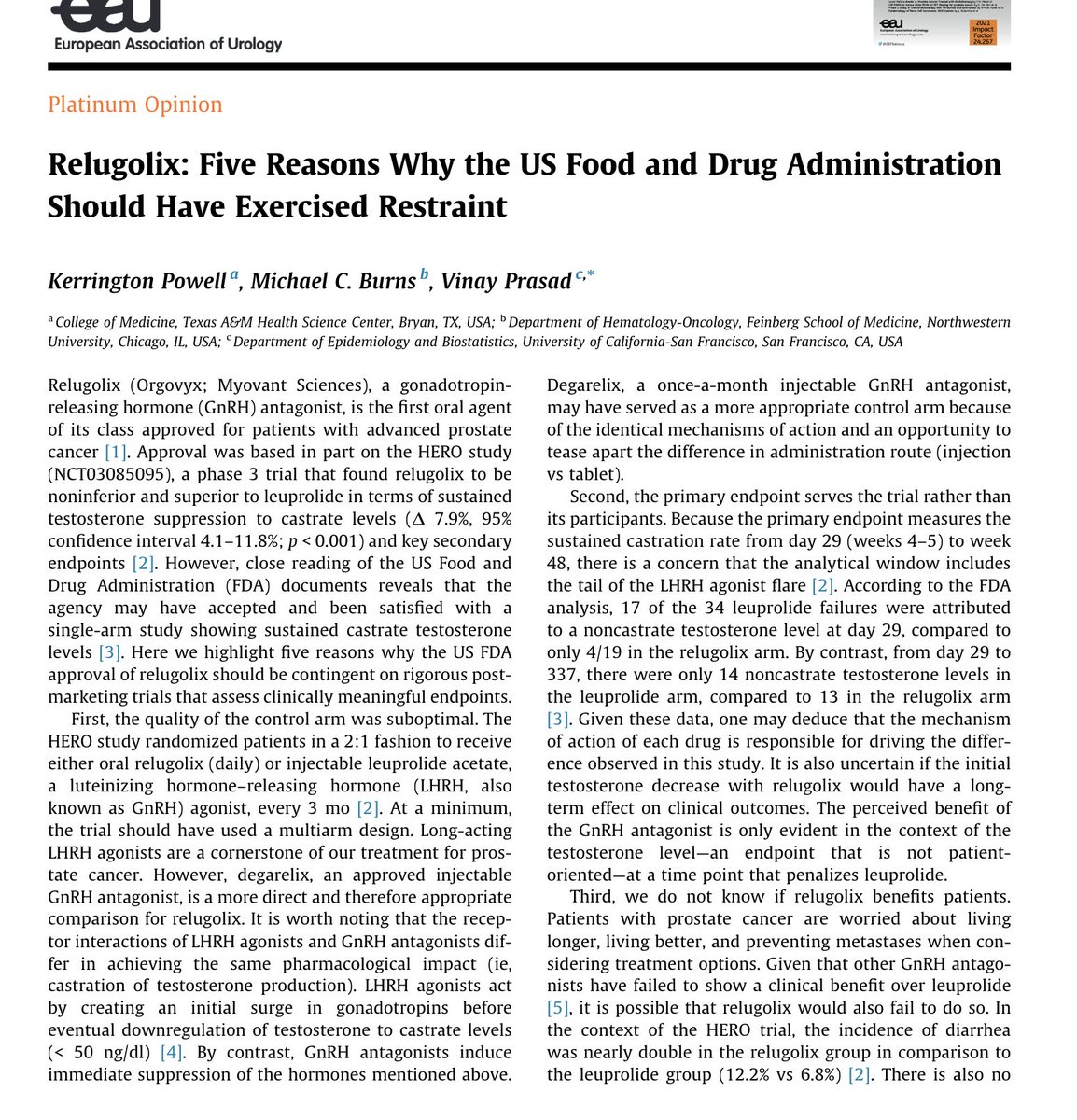 Two new peer review articles out this week by our research team ...