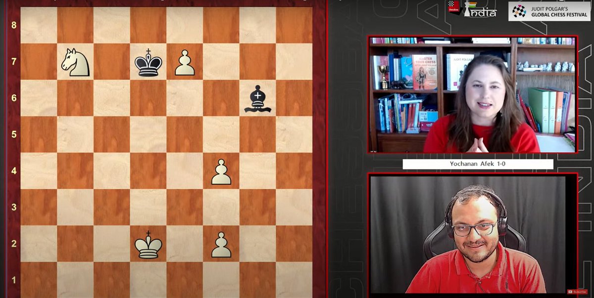 ChessBase India on Twitter: "RT @GMJuditPolgar: We discussed 14 world-class chess studies with ...