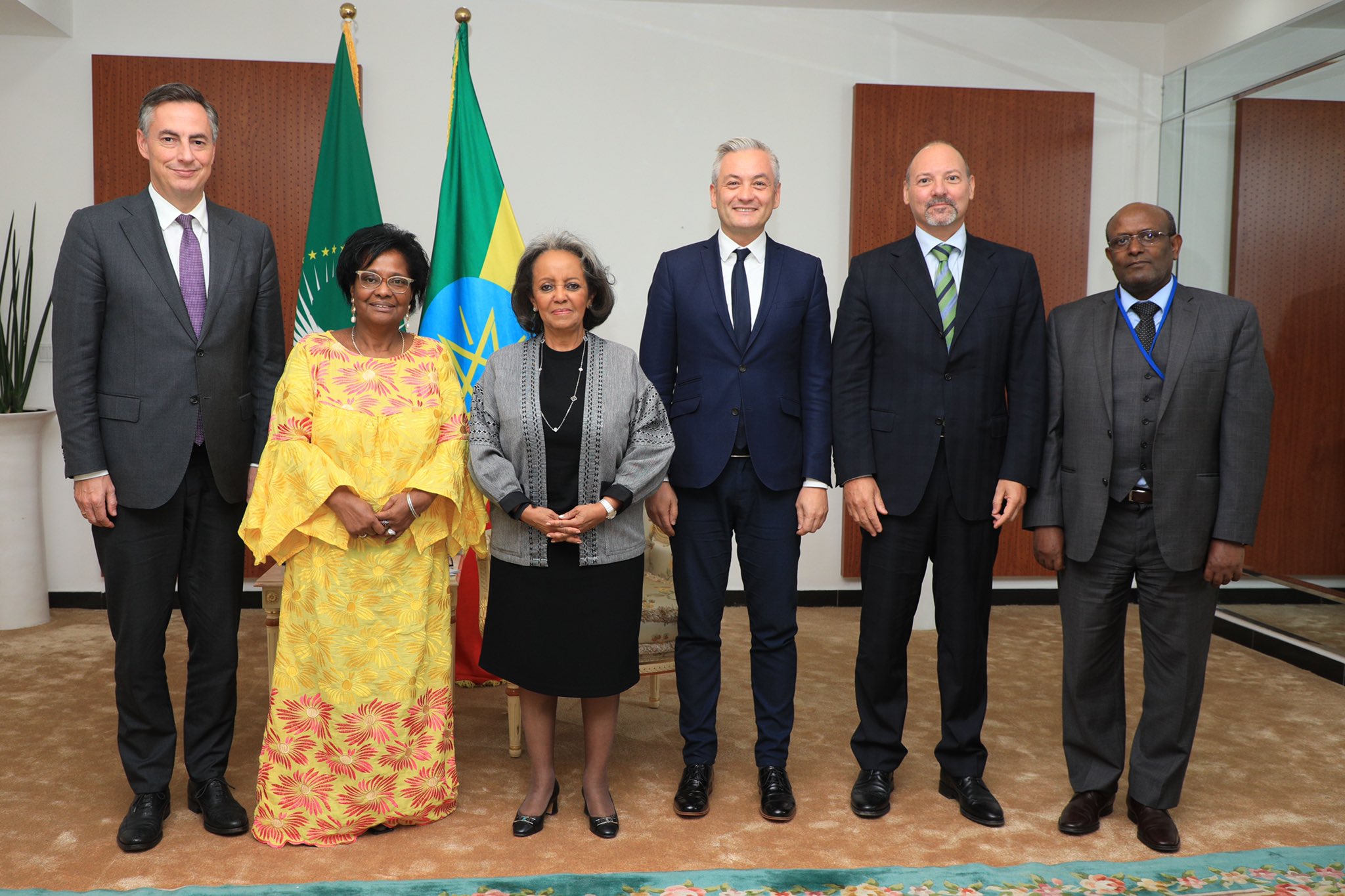 Office of the President, Ethiopia on Twitter: "1/2 ፕሬዚደንት ሣህለ ወርቅ ዘውዴ በአውሮፓ ፓርላማ የውጭ ጉዳይ ኮሚቴ ...