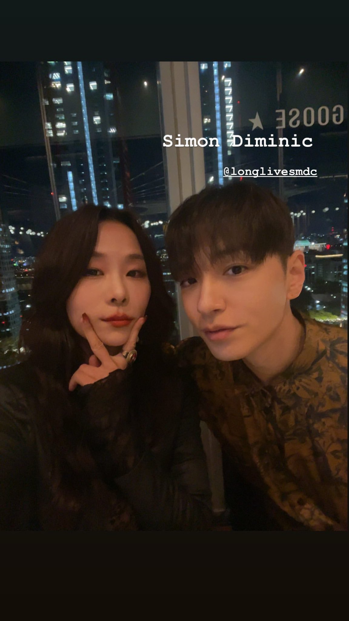 SIMON DOMINIC PH🇵🇭 on Twitter: "Simon Dominic with Zipcy, Shin Danbi and Liseok @ Golden Goose ...