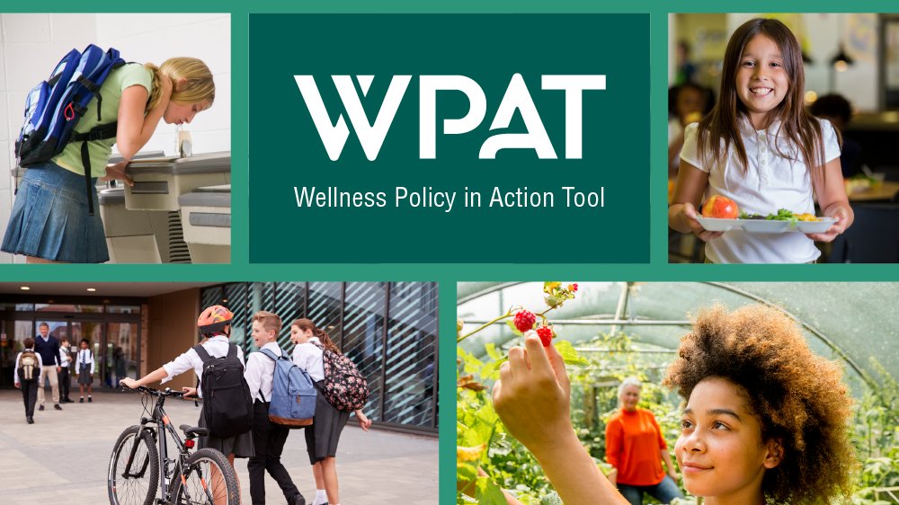 CDC & @UConnRuddCenter’s new Wellness Policy in Action Tool (WPAT ...