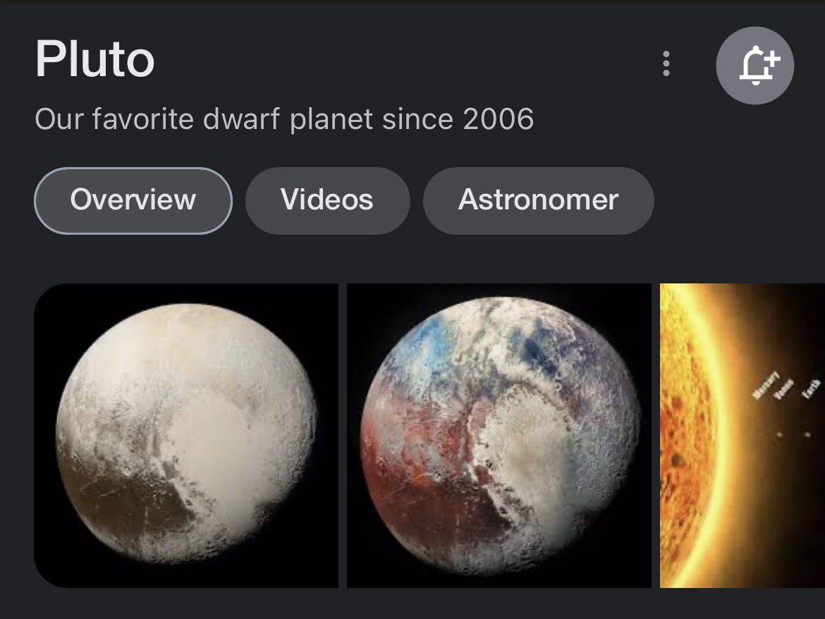 Dwarf Planet Meme