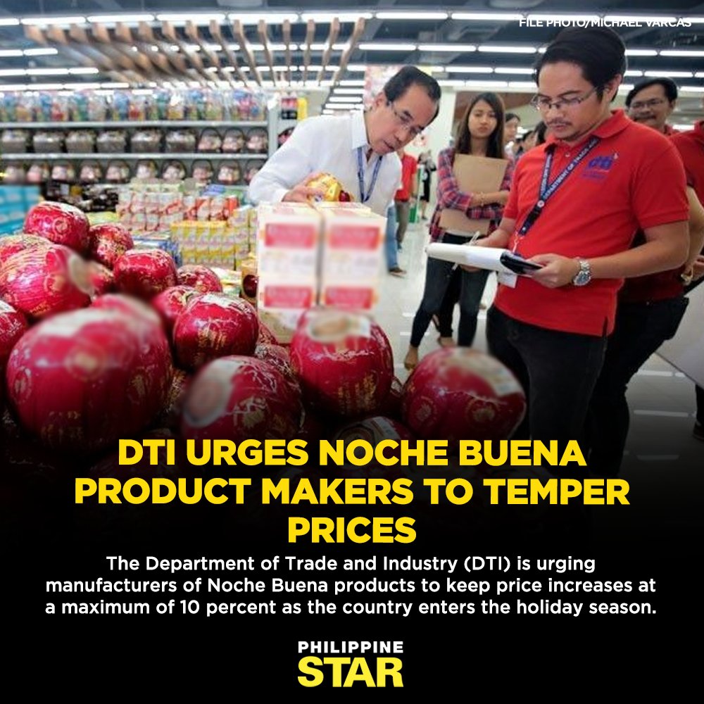 The Philippine Star on Twitter: "At a Laging Handa public briefing on Friday, DTI Consumer ...