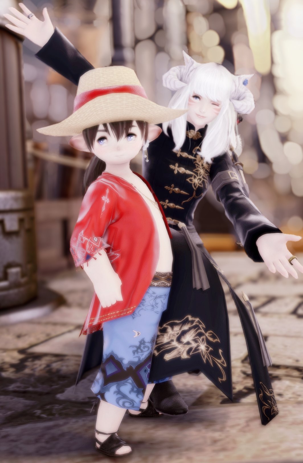 Hirosue Ryko on Twitter: "#XIV_PICTCLIP #GPOSERS #FF14 #ミコッテ #おはミコ #ララフェル https://t.co ...