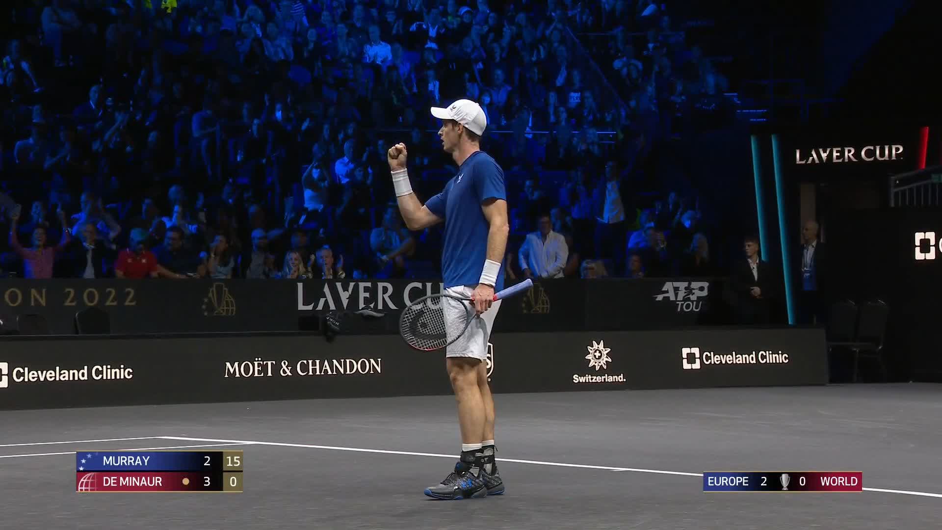 Laver Cup on Twitter: "Just a little bit of Murray magic 🪄 #LaverCup | @andy_murray | @eurosport ...