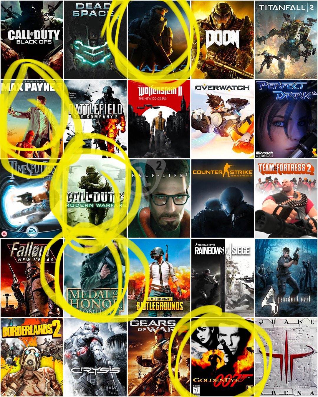 Xbox News on Twitter: "You can only pick one game from each row. https://t.co/y7HDZ3uvaj" / Twitter