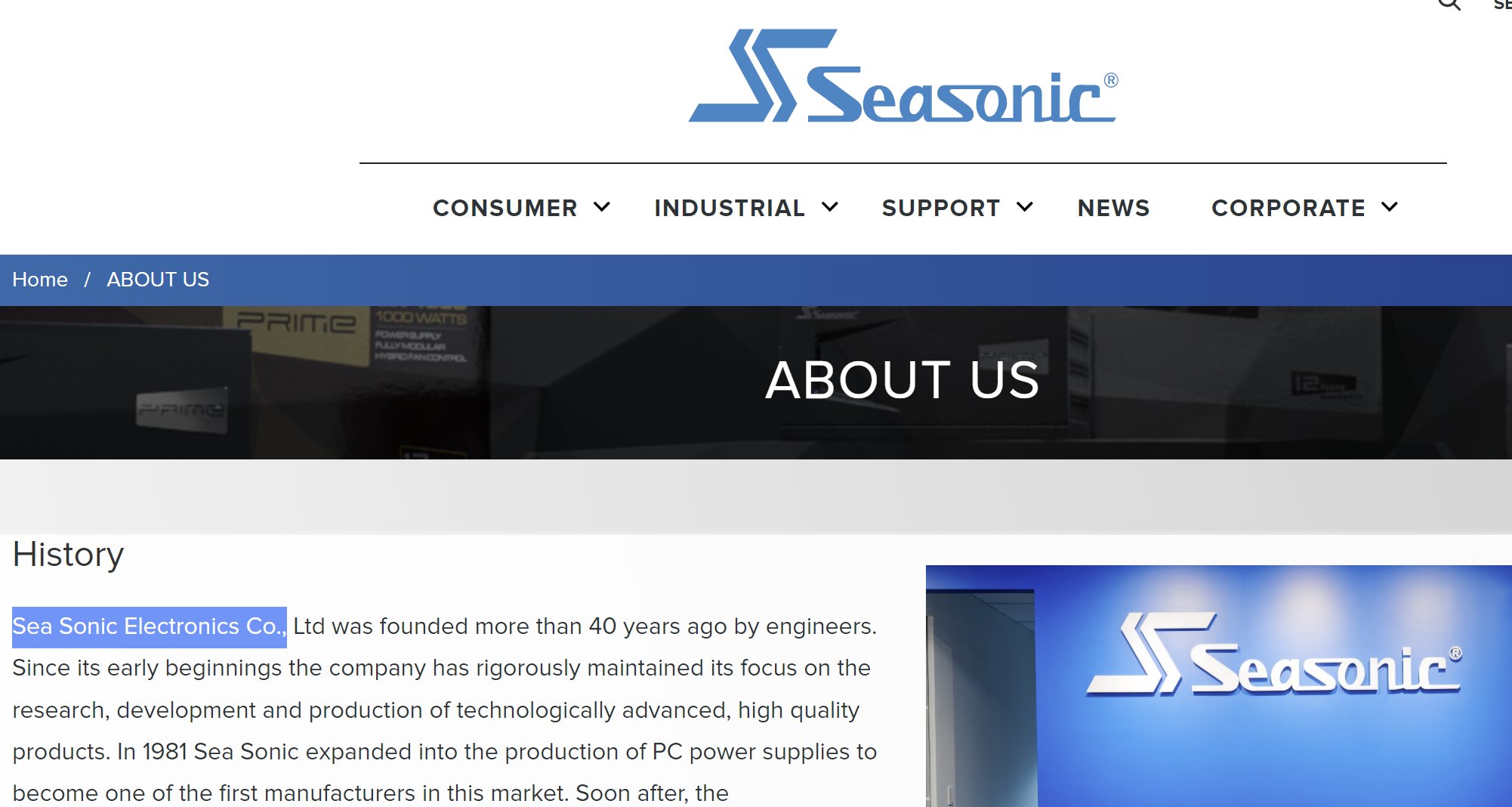 VideoCardz.com on Twitter: "@cobaltmdn @Nitmare64 Sea Sonic is also correct :) https://t.co ...