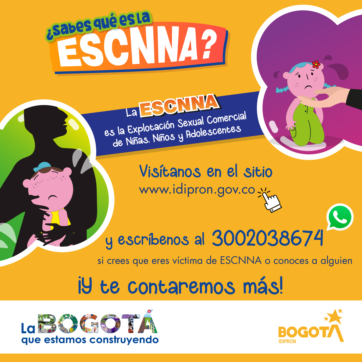 Si crees que eres víctima de ESCNNA o conoces a alguien, el ...