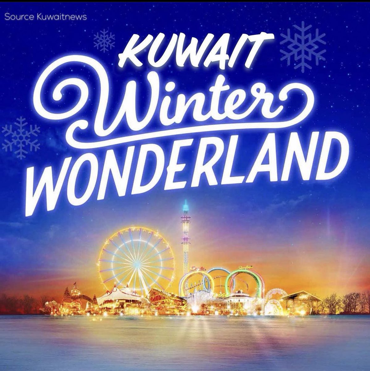Visit Kuwait on Twitter: "رسمياً | "وينتر وندرلاند الكويت Winter wonderland - Kuwait" • سيتم ...