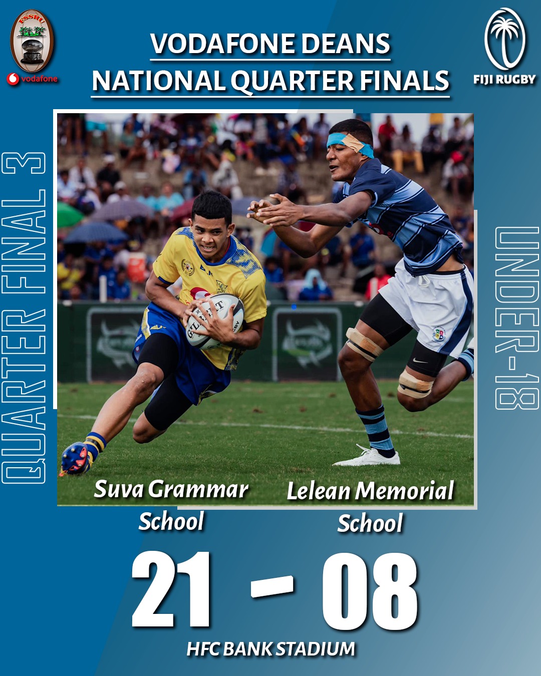 Suva Grammar School Logo Eager To Run The Fiji Times