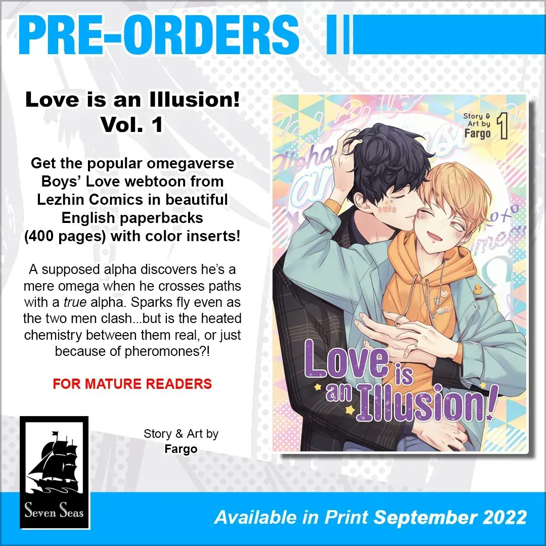 Seven Seas Entertainment on Twitter: "The hit #omegaverse & Boys’ Love/#BL webtoon from @13 ...