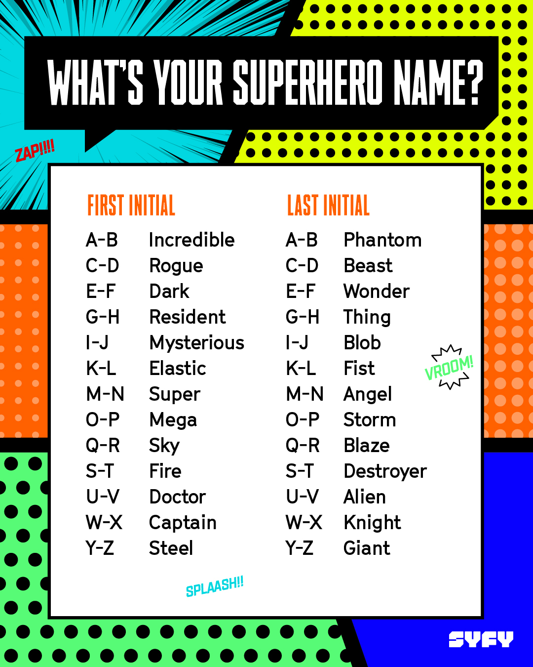 Your Superhero Name Generator Freya Zaria On X: "Lezzzz Do Dizzzz..