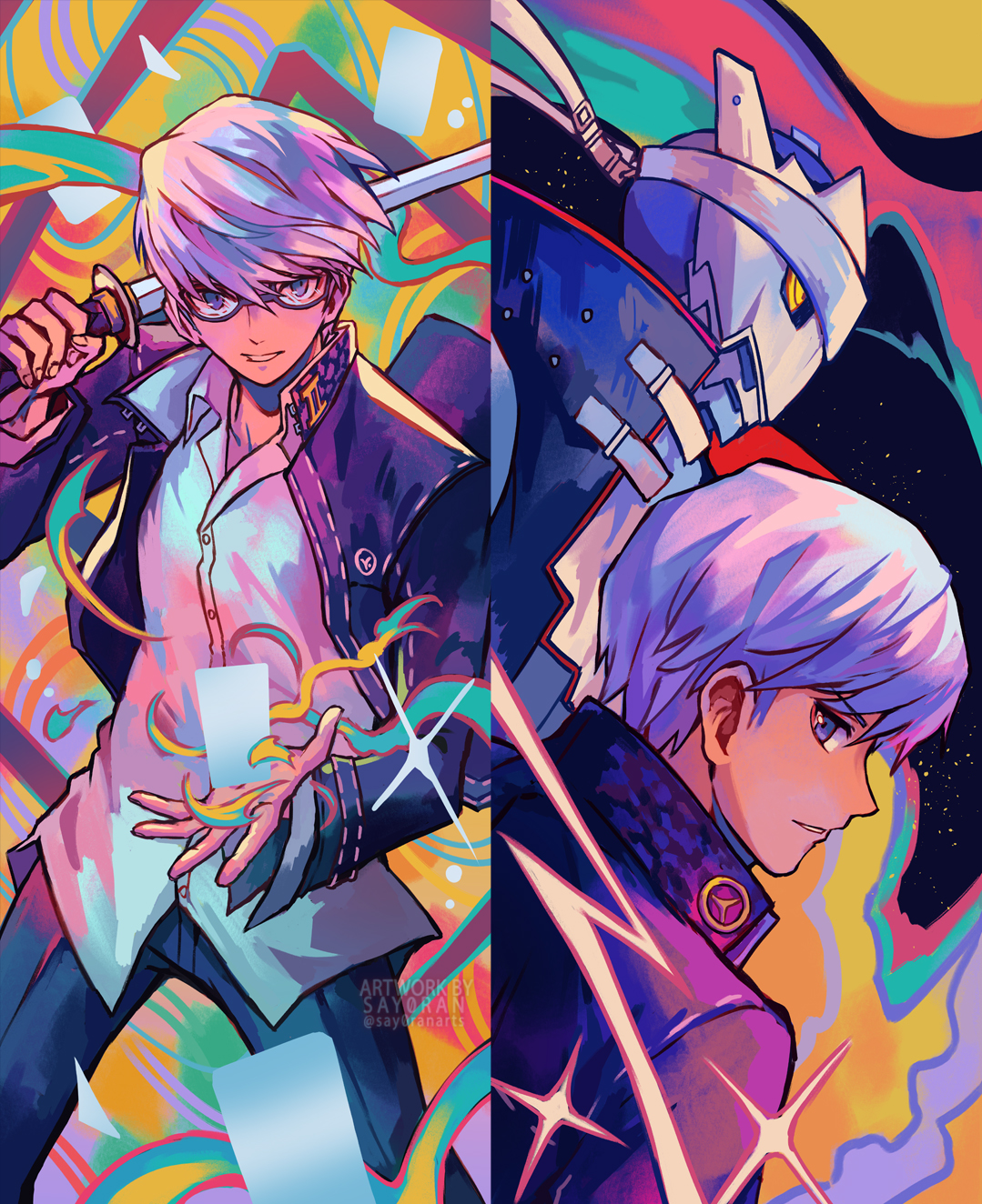 jade on Twitter: "yu & yosuke #persona4 https://t.co/MBmcOBpPie" / Twitter