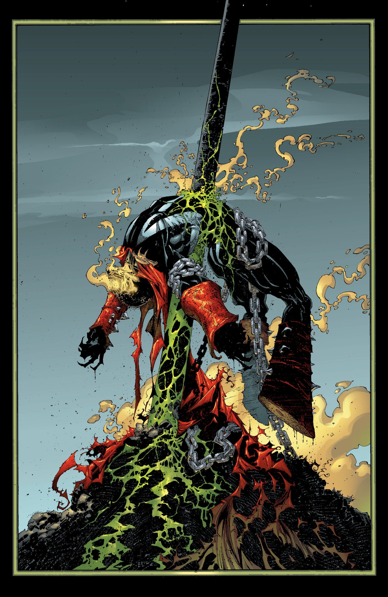 Daily Spawn Archive on Twitter: "The Slaying Of A Hellspawn From Spawn #96. Art by @GregCapullo ...