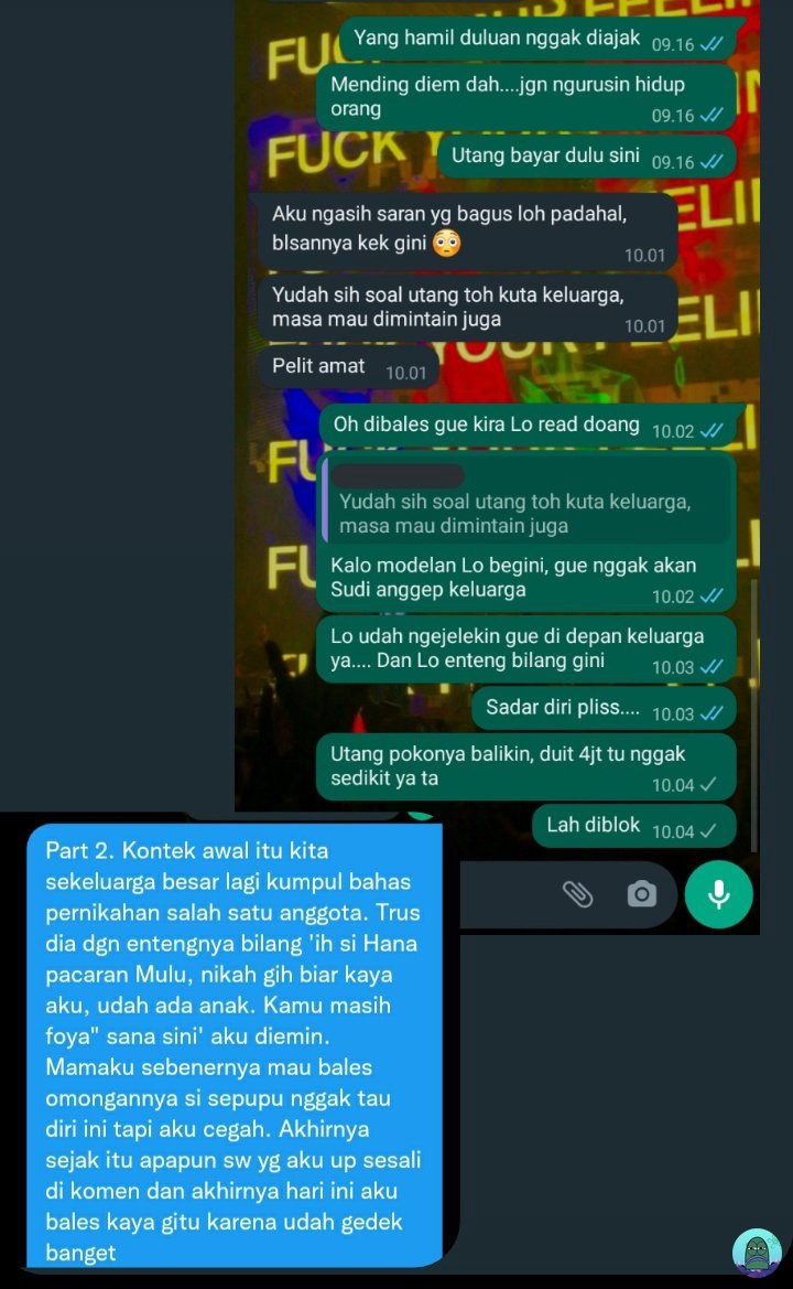 TanyarlㅡDilarang Rep LINK AFF‼ on Twitter: "💚 Part 2 nya, buat yg minta chat sebelumnya udah gue ...