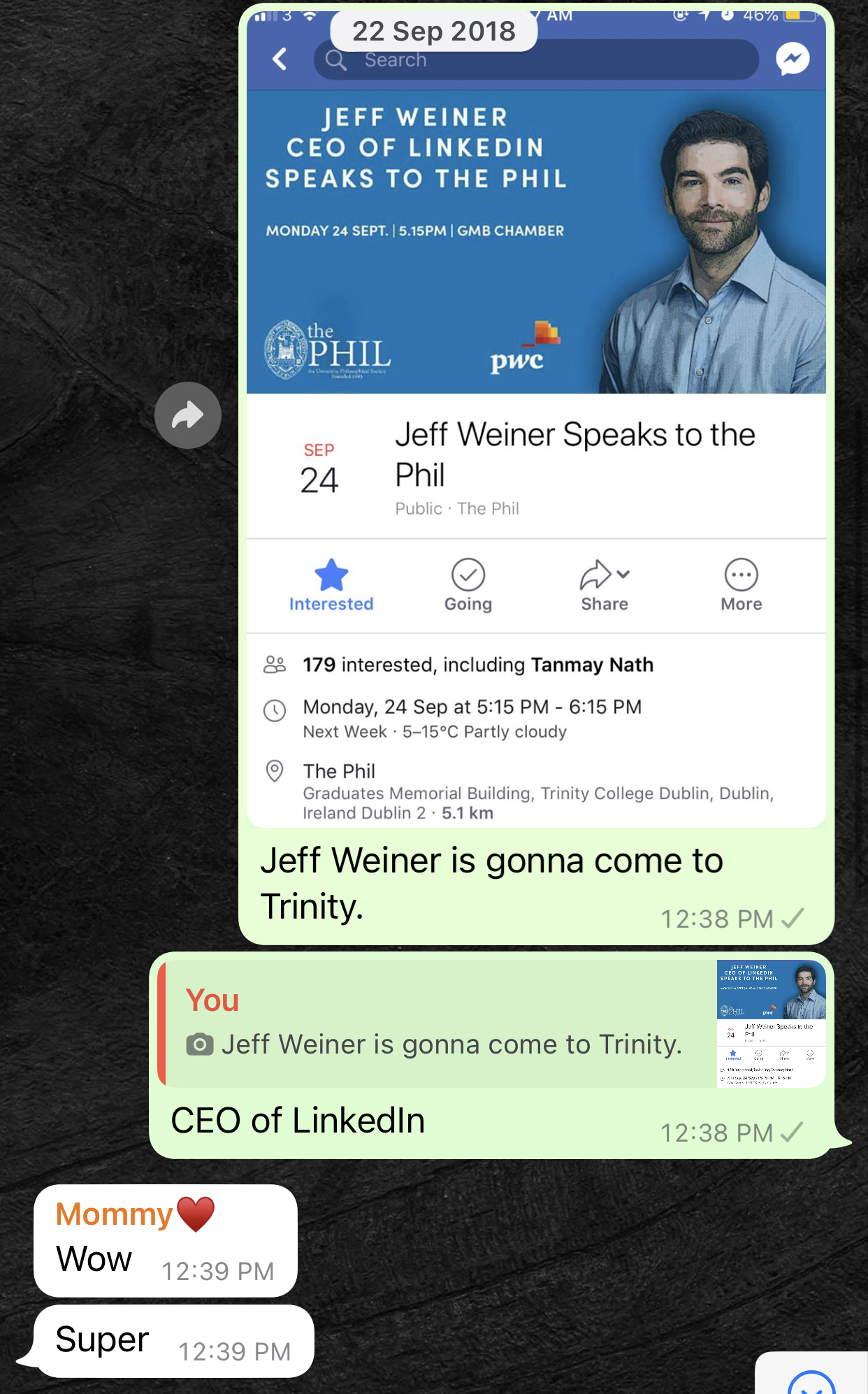 Shreya Pattar • The LinkedIn Girl on Twitter: "4 years ago today, a first-year college student ...