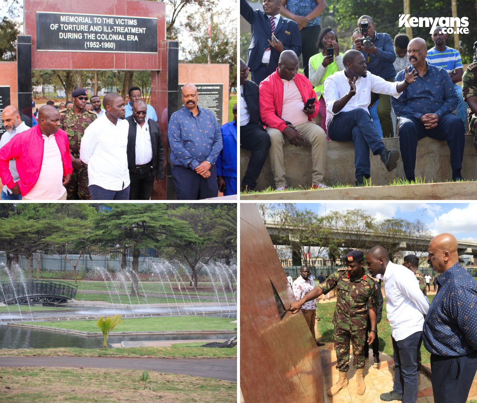 Kenyans.co.ke on Twitter: "Sakaja visits the refurbished Uhuru Park set to be commissioned https ...