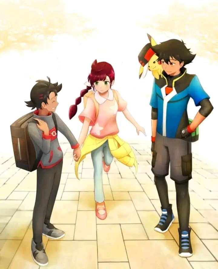 Koro sensei on Twitter: "@abcboy101 I hope ash, goh and chloé cerise will continue to travel ...