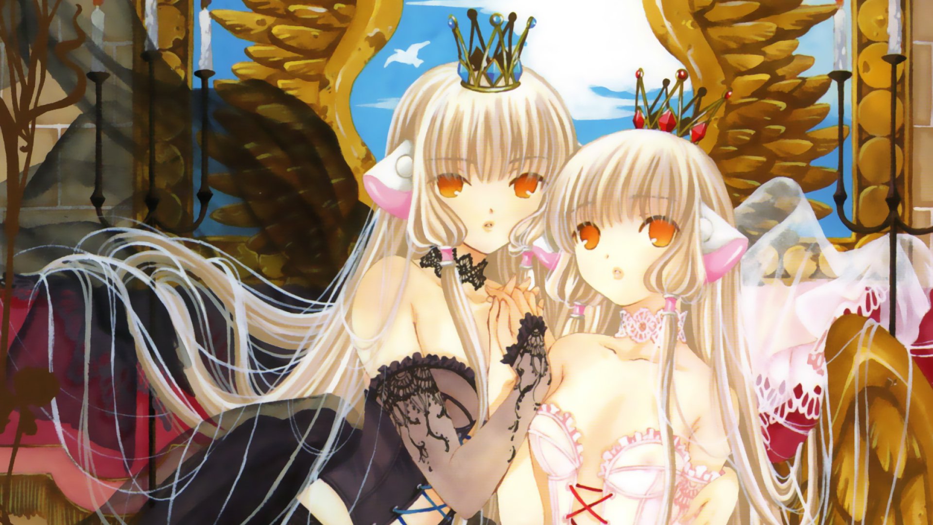Chobits Chii And Freya Wallpaper