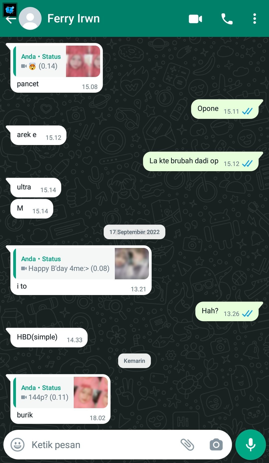 Askrlfess On Twitter Sender Lost Contact Sm Temen Smp Baru Baru Ini