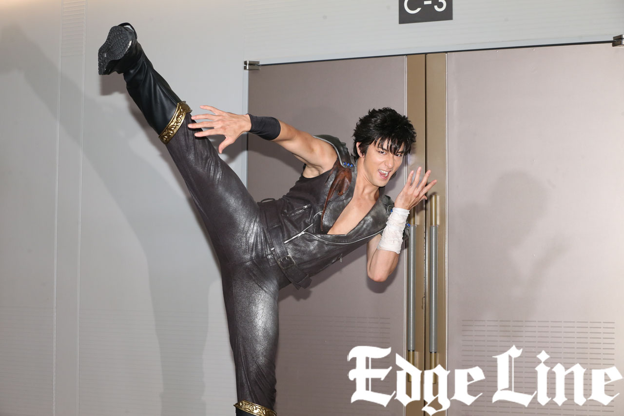 edgeline（エッジライン） on Twitter: "大貫勇輔 ミュージカル北斗の拳で北斗百裂拳を「お客さん」に https://t.co/BhTIwvEth4 体力的には「綱渡り状態 ...