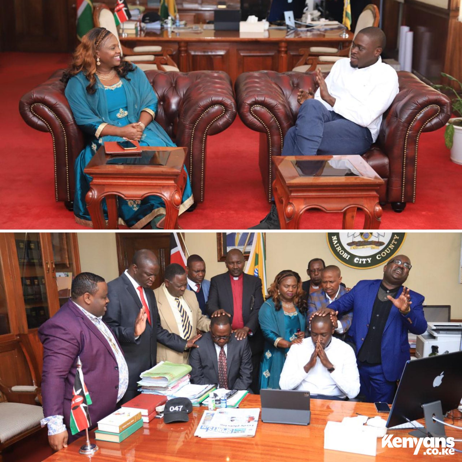 Kenyans.co.ke on Twitter: "Pastor Dorcas Rigathi prays for Sakaja after ...