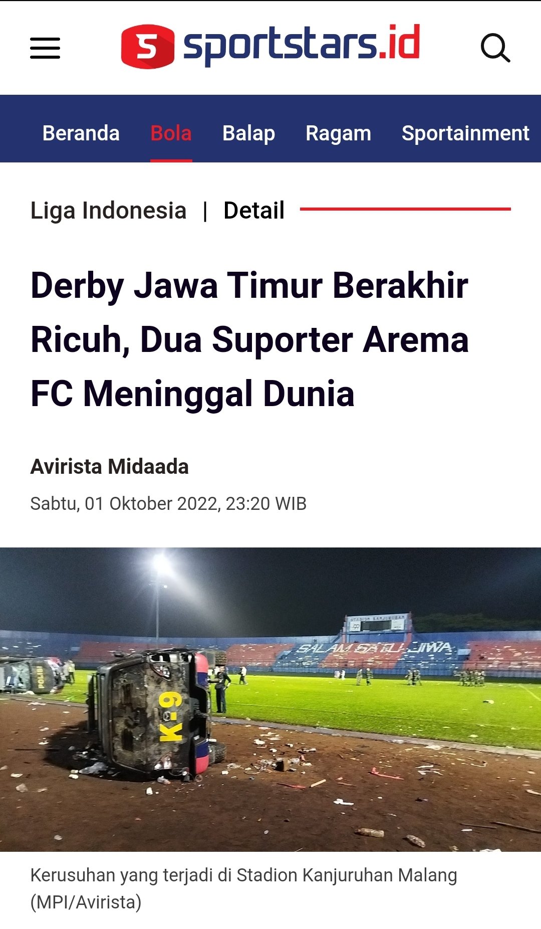 Extra Time Indonesia on Twitter: "Innalillahi.. 🥀🥀😭 https://t.co/k7fdL1d1To" / Twitter